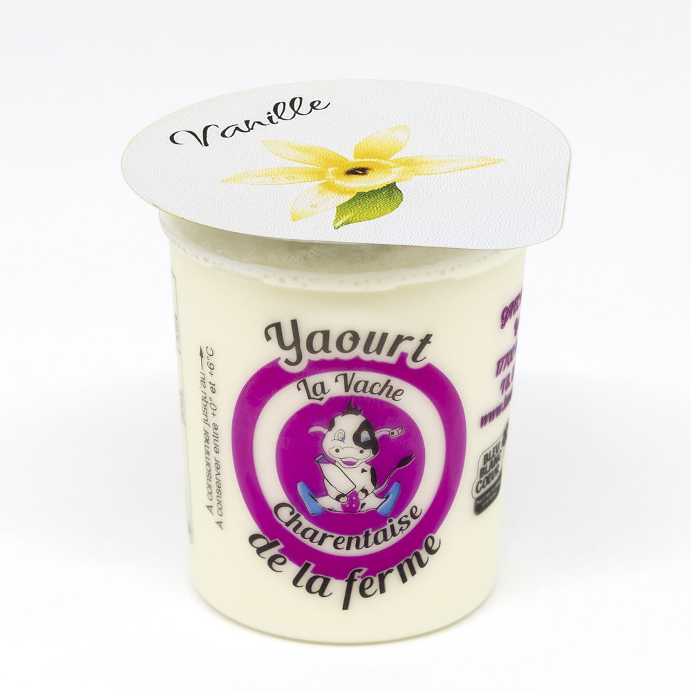 Yaourt fermier à la vanille - La Vache Charentaise